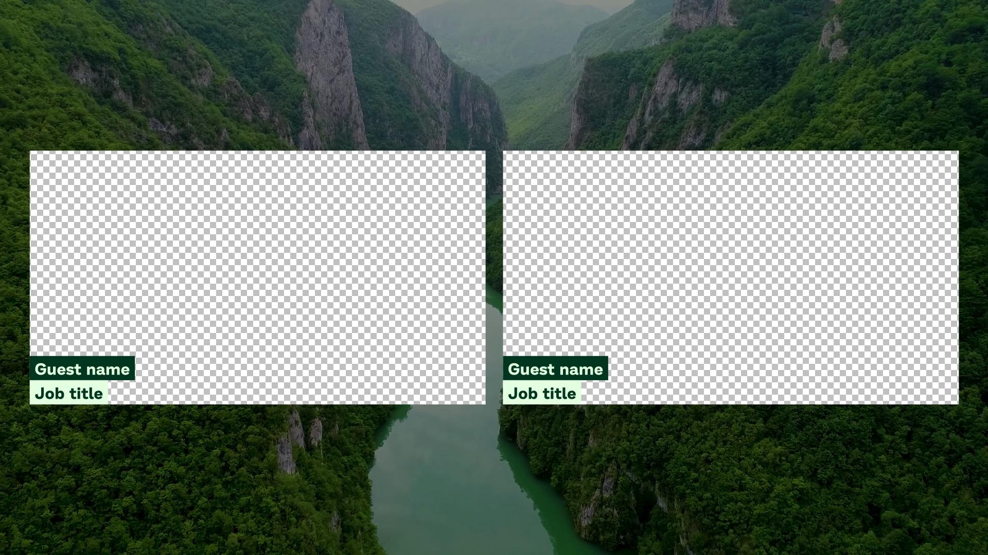 2 Frames Overlay — Nature Theme | Wave.video