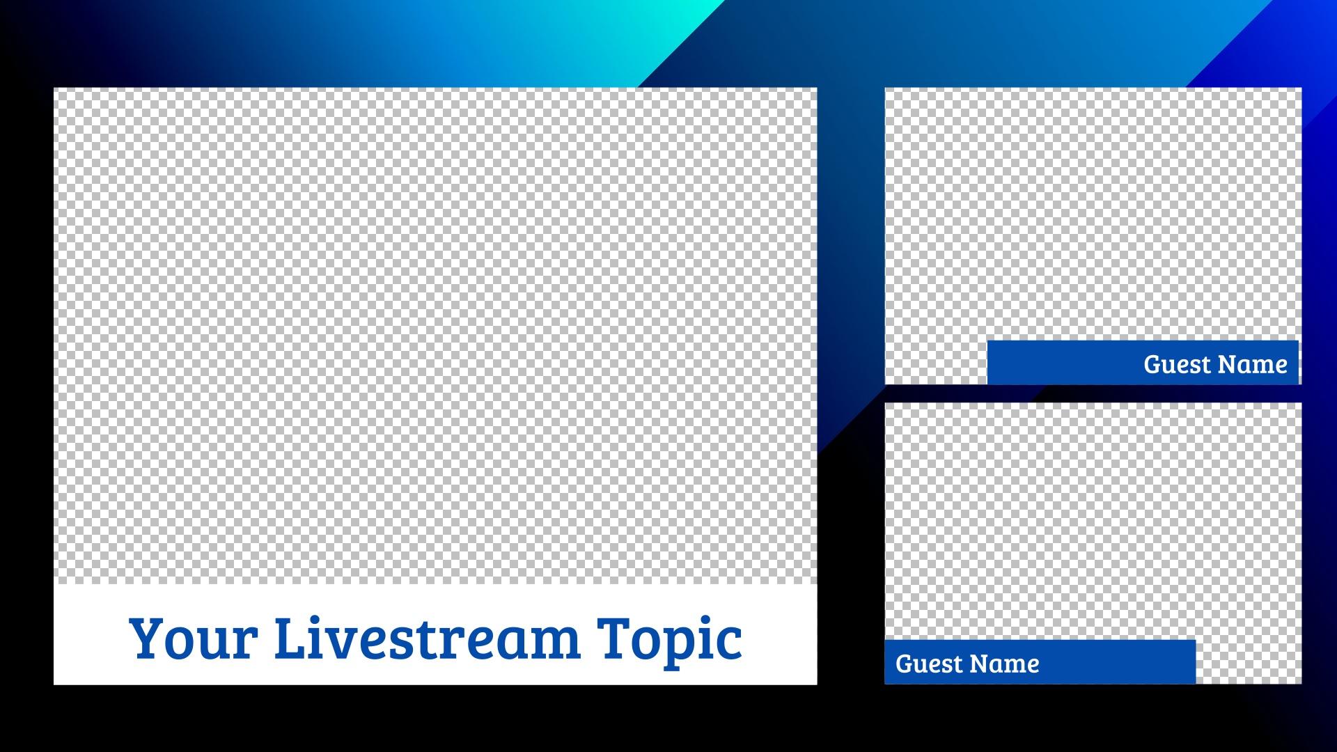 3 Frame Transparent Overlay | Wave.video